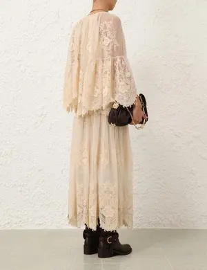 Zimmermann Lace Maxi Skirt