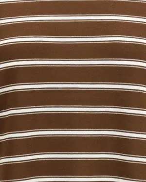 Brunello Cucinelli Striped Crew Neck T-shirt