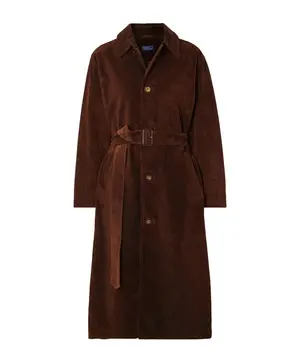 Polo Ralph Lauren Suede Coat - Brown