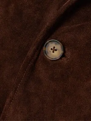 Polo Ralph Lauren Suede Coat - Brown