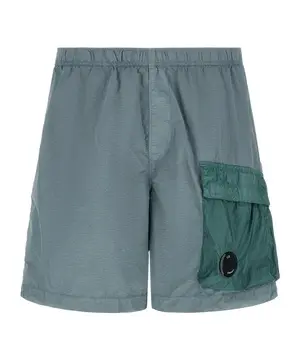 C.P. COMPANY Lens Cargo Pocket Swim Shorts - Gray