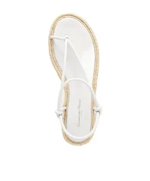 GIANVITO ROSSI Gianvito Rossi Leather Espadrille Sandals