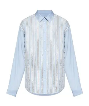Dsquared2 Textured Striped Shirt - Blue