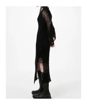 Our Legacy Ragged Open-knit Maxi Dress