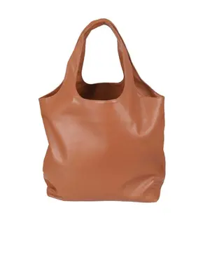 A.p.c. Logo Printed Tote Bag - Brown