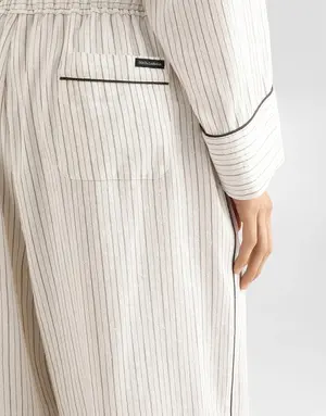 Dolce & Gabbana Relaxed Fit Striped Trousers - Multi-color