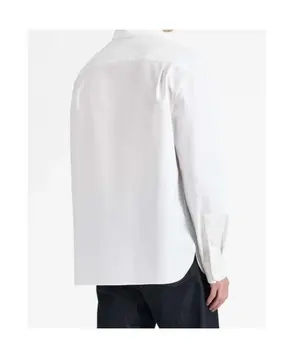 J.W.ANDERSON Embroidered-logo Shirt - White