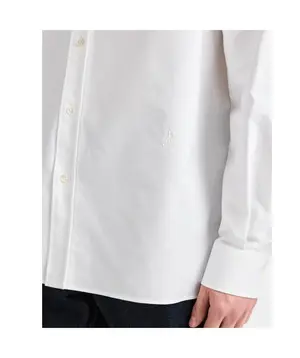 J.W.ANDERSON Embroidered-logo Shirt - White
