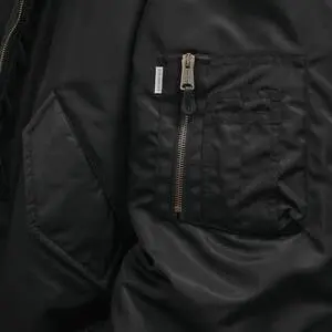 Balenciaga Hooded Zip-up Bomber Jacket