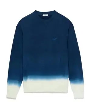 J.W.ANDERSON Jw Anderson Dip-dye Sweatshirt - Navy/ecru