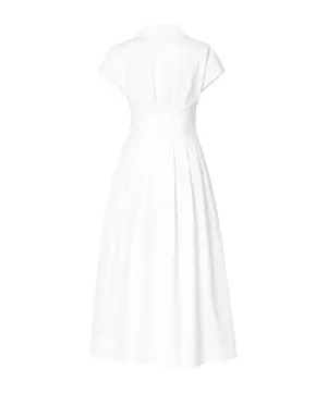 Simkhai Farlow Midi Dress - White