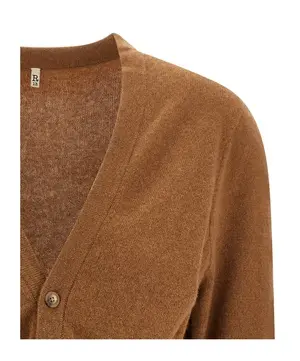 R13 Knot Cardigan - Brown