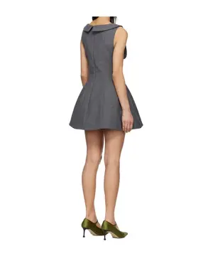 SHUSHU/TONG Side Bow A-line Mini Dress