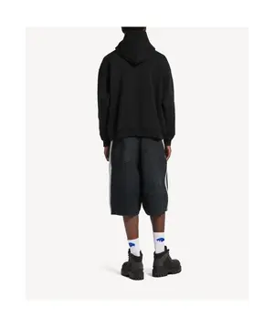 Balenciaga Thunder Printed Fleece Hoodie