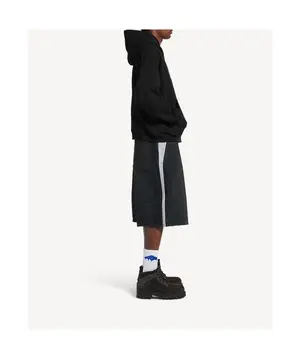 Balenciaga Thunder Printed Fleece Hoodie