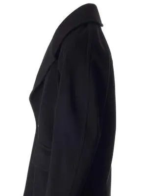 Alexander McQueen Oversized Double-breasted Peacoat