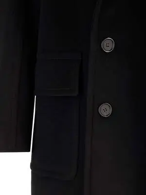 Alexander McQueen Oversized Double-breasted Peacoat