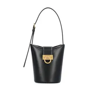 Ferragamo Logo Bucket Bags