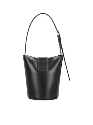 FERRAGAMO Trifolio Bucket Bag - Black