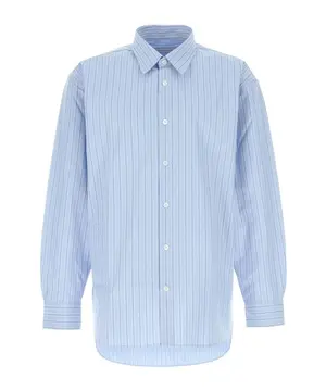 Dries Van Noten Croom Embroidered Shirt - Blue
