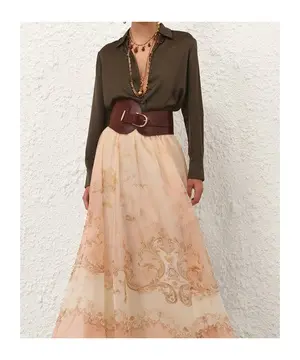 Zimmermann Hypnotic" Satin Shirt