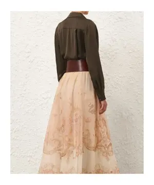 Zimmermann Hypnotic" Satin Shirt