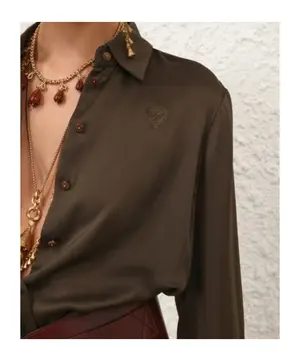 Zimmermann Hypnotic" Satin Shirt