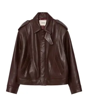 Zadig&Voltaire Kimo Leather Jacket - Black