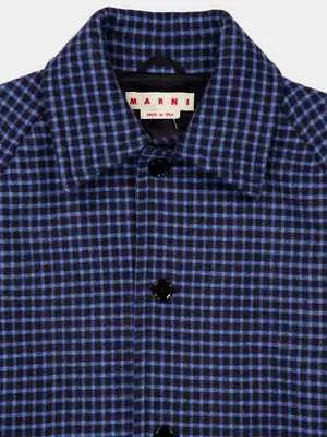Marni Checked Single-breasted Jacket