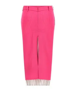 Attico Belt Loop Midi Skirt