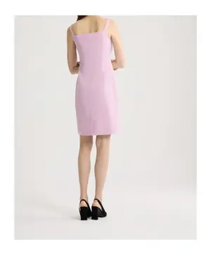 PATOU Pocket Strap Mini Dress - Light Pink