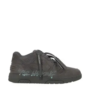 Off-White For Walking Lace-up Sneakers - Black