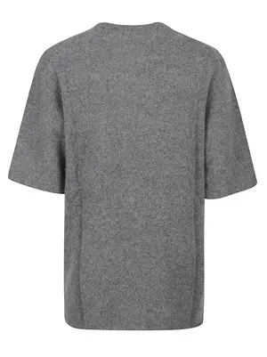 Loulou De Saison Raven Crewneck Knitwear - Gray