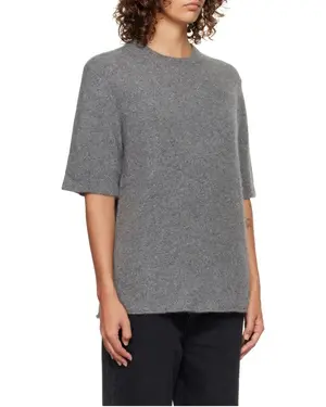 Loulou De Saison Raven Crewneck Knitwear - Gray
