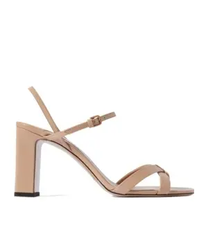 JIMMY CHOO Leather Heeled Sandals