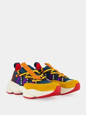CHRISTIAN LOUBOUTIN Trailnrun Low Top Sneakers - Multi-color
