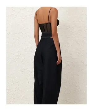 Zimmermann Dot Bodysuit - Black