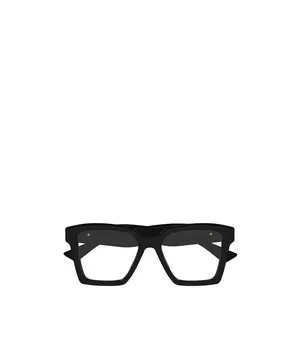 Bottega Veneta Square Frame Eyeglasses - Black
