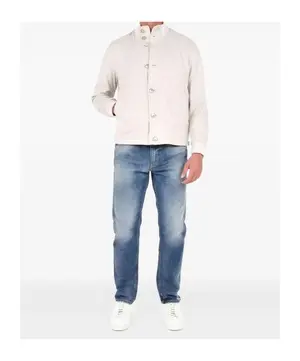 Herno Long-sleeved Bomber Jacket - White