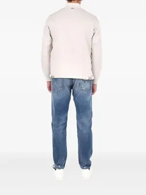 Herno Long-sleeved Bomber Jacket - White
