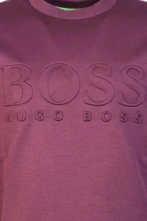 Hugo Boss Salbo Logo Embossed Hoodie
