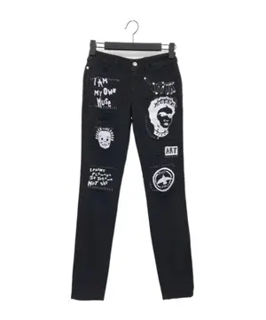Just Cavalli Printed Denim Pants