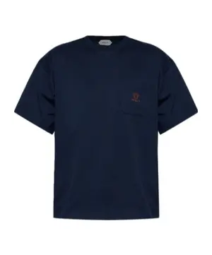 Versace Logo Pocket T-shirt - Black