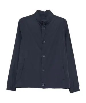 Herno Buttoned Stand Collar Jacket