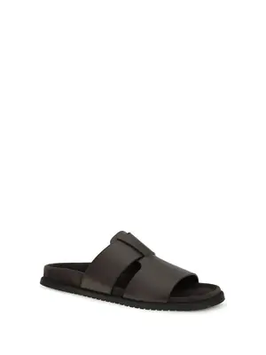 Dolce & Gabbana Logo Detailed Slides - Black