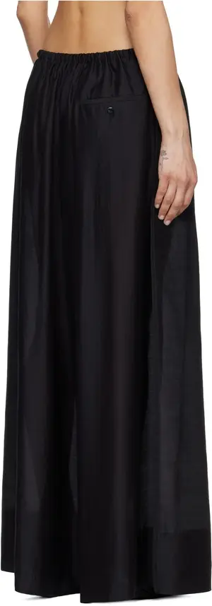 ENTIRE STUDIOS Vento Wide-leg Pants - Black