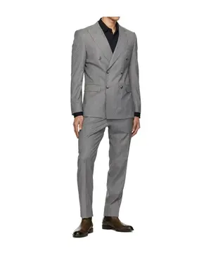 Hugo Boss Houndstooth Long-sleeved Suit