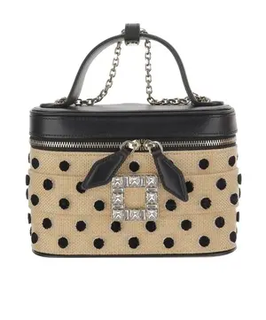 ROGER VIVIER Embellished Zipped Clutch Bag - No