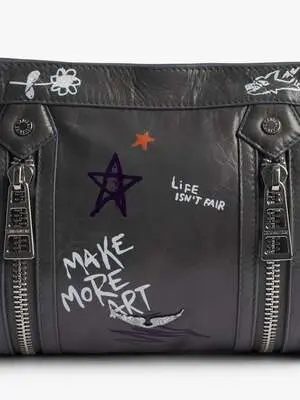Zadig&Voltaire X Humberto Cruz Zipped Crossbody Bag