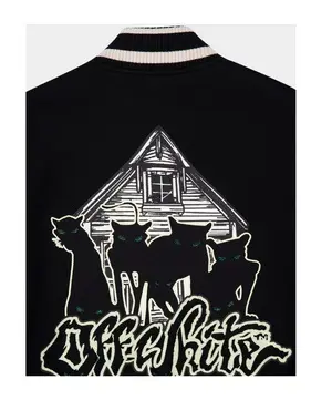 Off-White Panther Varsity Jacket